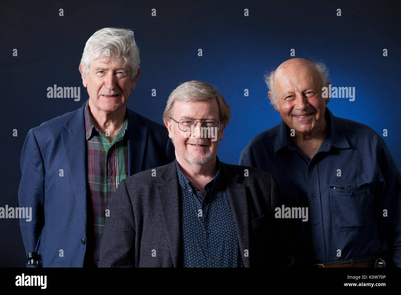 Edinburgh, UK. 25th August 2017. (left to right) Sandy Moffat, is a ...
