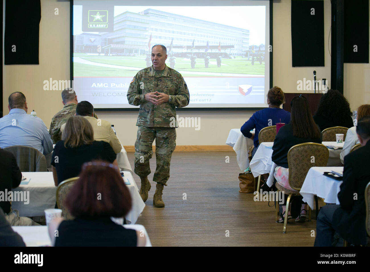 U.S. Army Gen. Gus Perna, Army Materiel Command commanding general ...