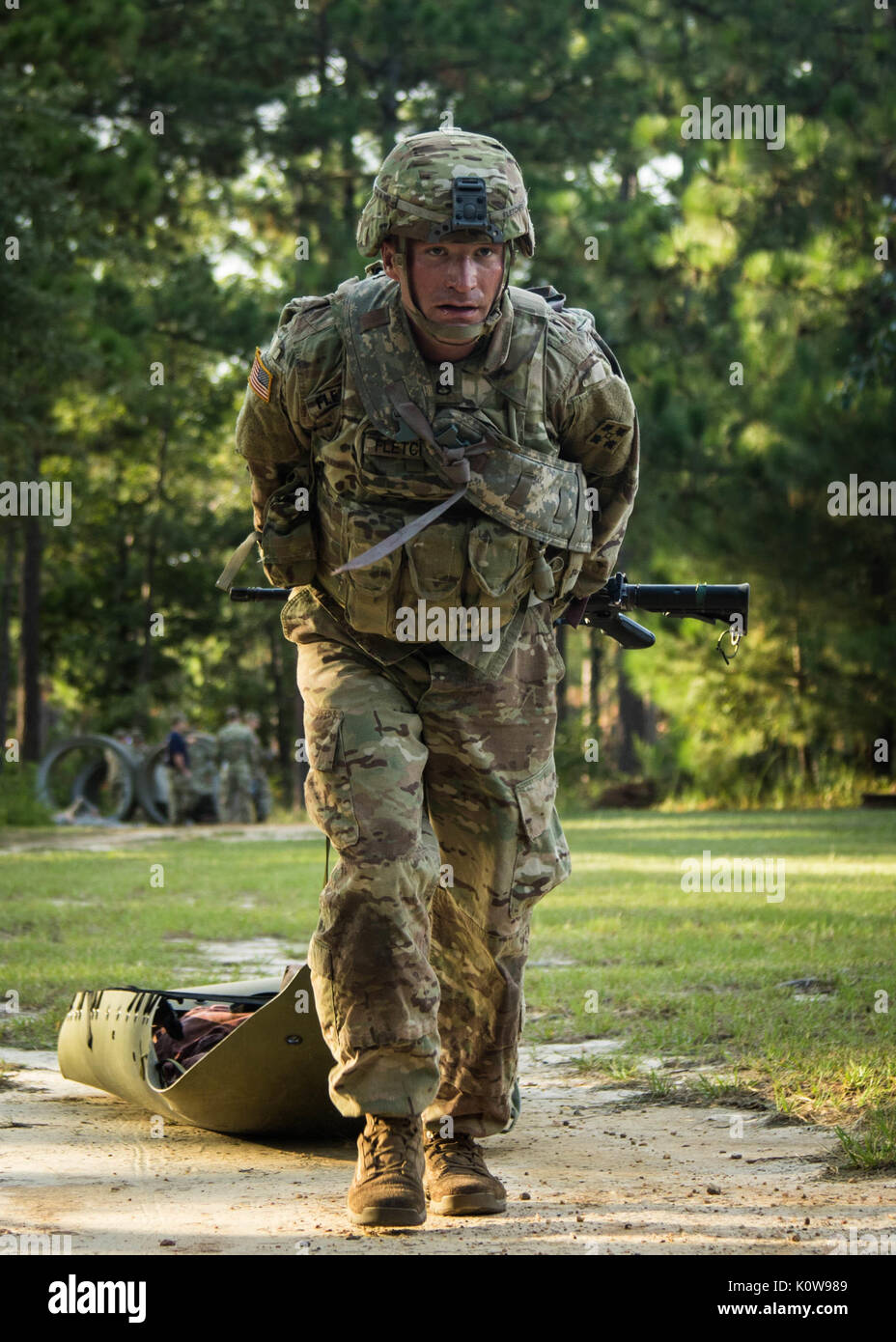 Staff Sgt. David Fletcher, an infantryman from 2nd Brigade Combat Team ...