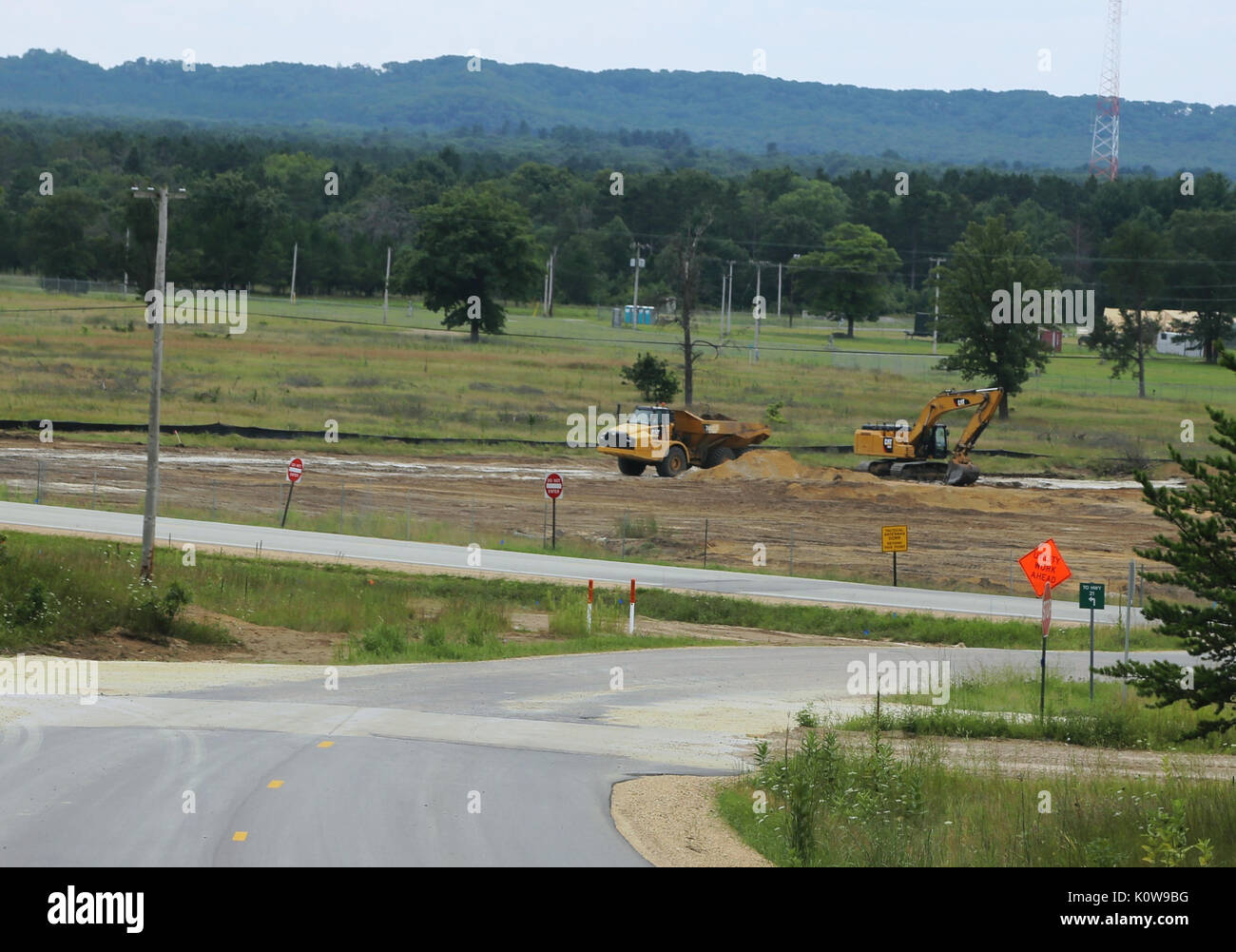 Office workers planning construction site hi-res stock photography and ...