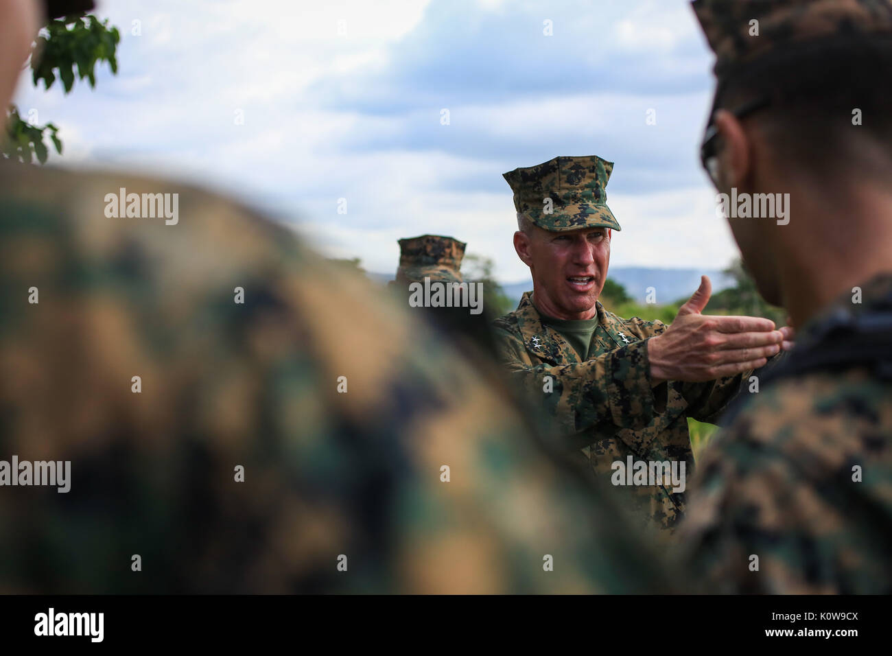 U.S. Marine Corps Maj. Gen. Eric M. Smith, commanding general of 1st ...