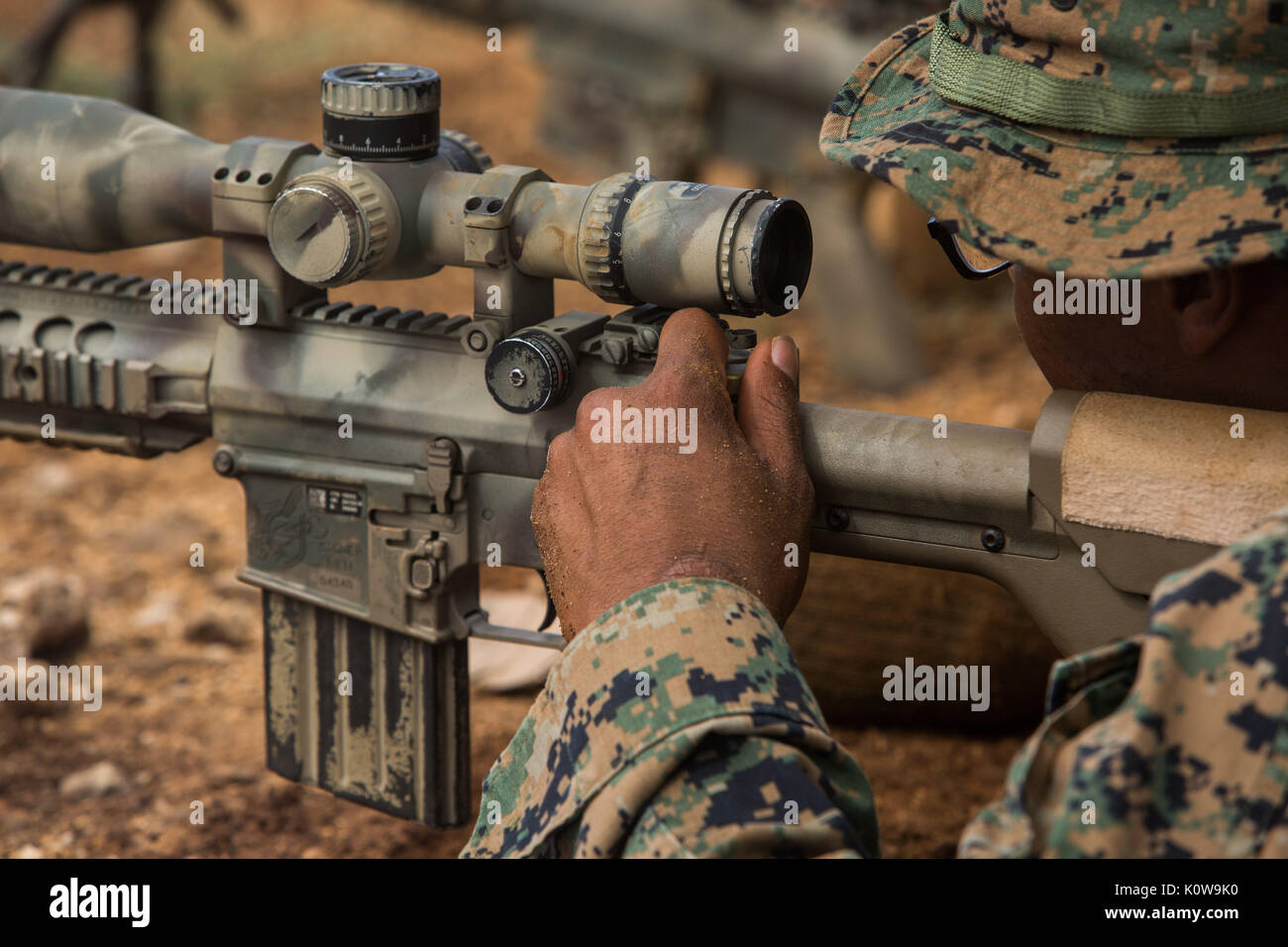 M110 Semi Automatic Sniper System High Resolution Stock Photography and ...