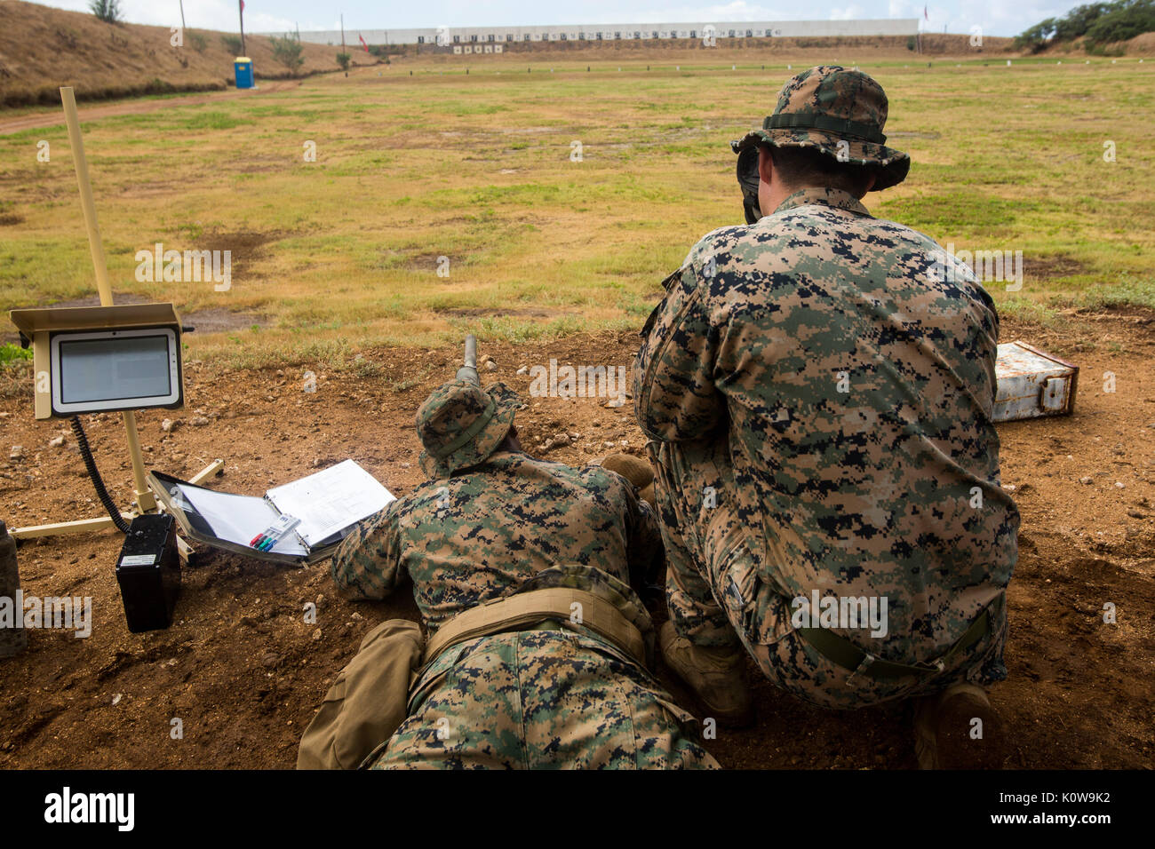 Marine corps scout sniper hi-res stock photography and images - Alamy