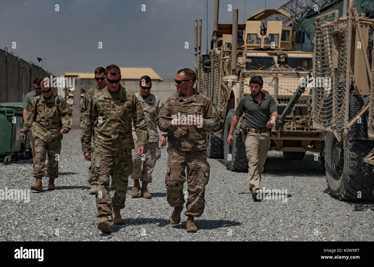 U.S. Army Command Sergeant Major William F. Thetford, the U.S. Central ...