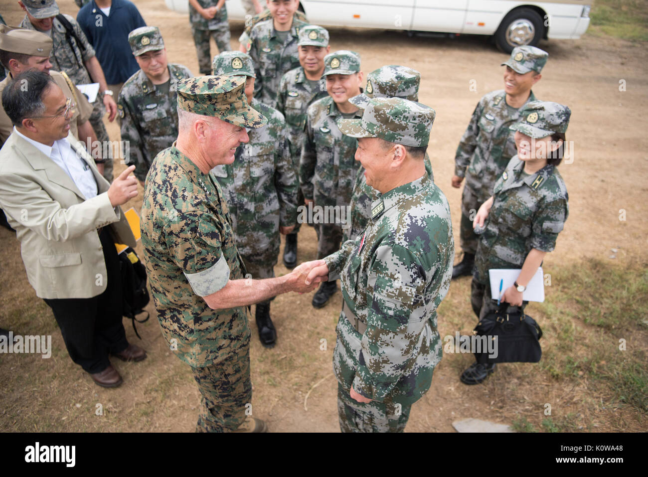 Pla peoples liberation army officer hi-res stock photography and images ...