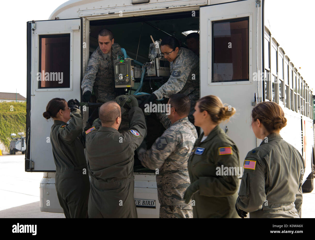 Members of the 86th Medical Group and 59th Medical Wing simulate ...