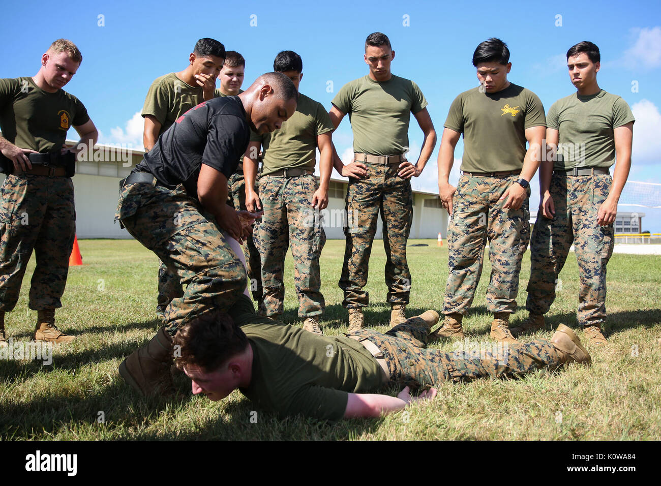 Staff Sgt. Leo Briggs, the staff non-commissioned officer in charge of ...