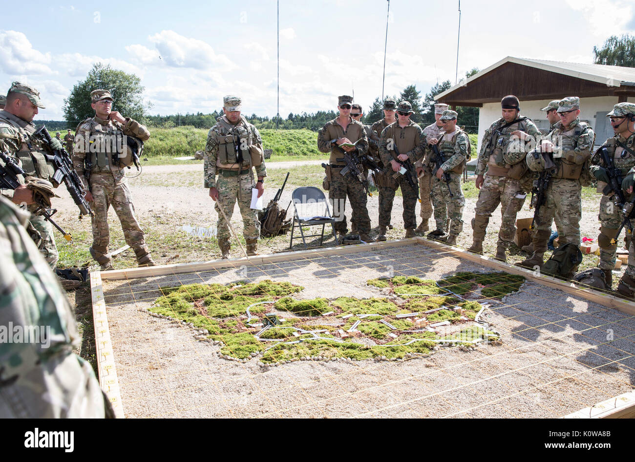 HOHENFELS, Germany - U.S. Marines with 6th Air Naval Gunfire Liaison ...