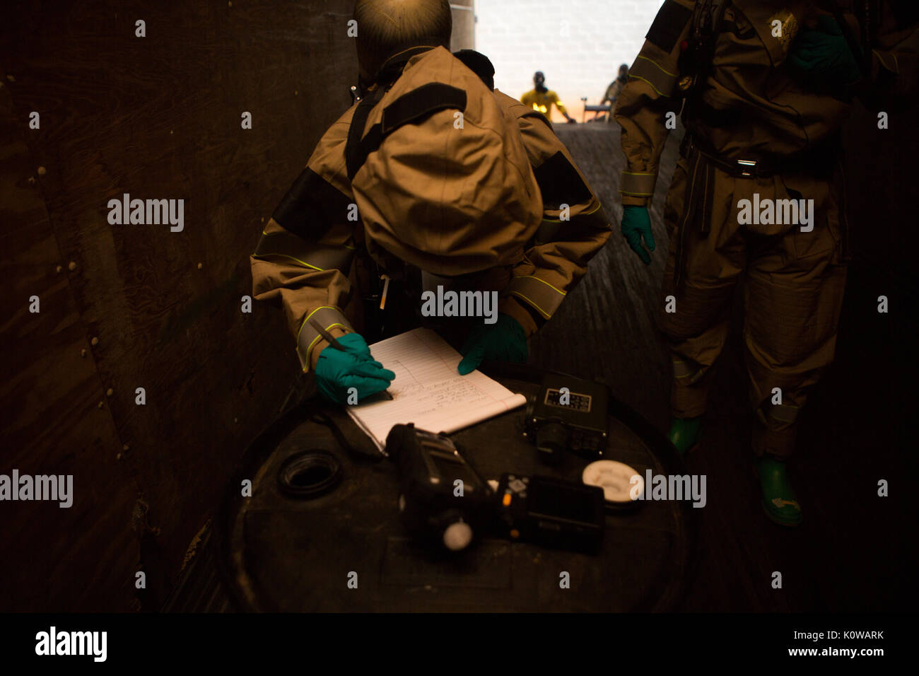 U.S. Marine Corps Lance Cpl. Bradley Kitchens, Chemical, Biological ...