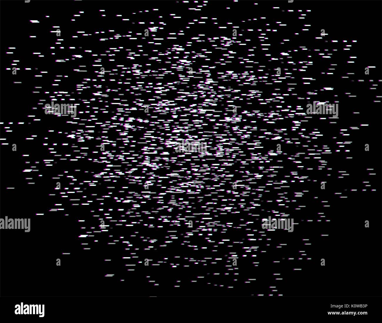 Damaged effect distortion noise Stock Vector Images - Alamy