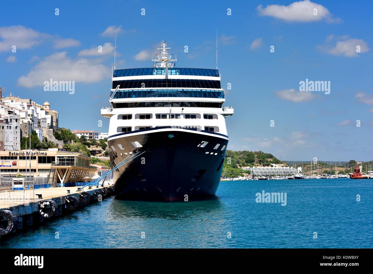 Azamara Journey R-class cruise ship Mahon Menorca Minorca Spain Stock ...