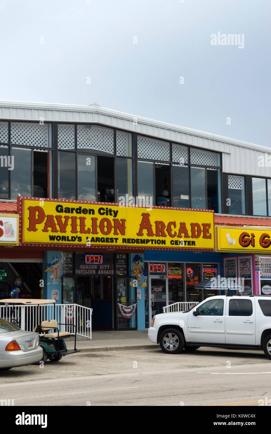 Pavilion Arcade Garden City South Carolina USA Stock Photo - Alamy