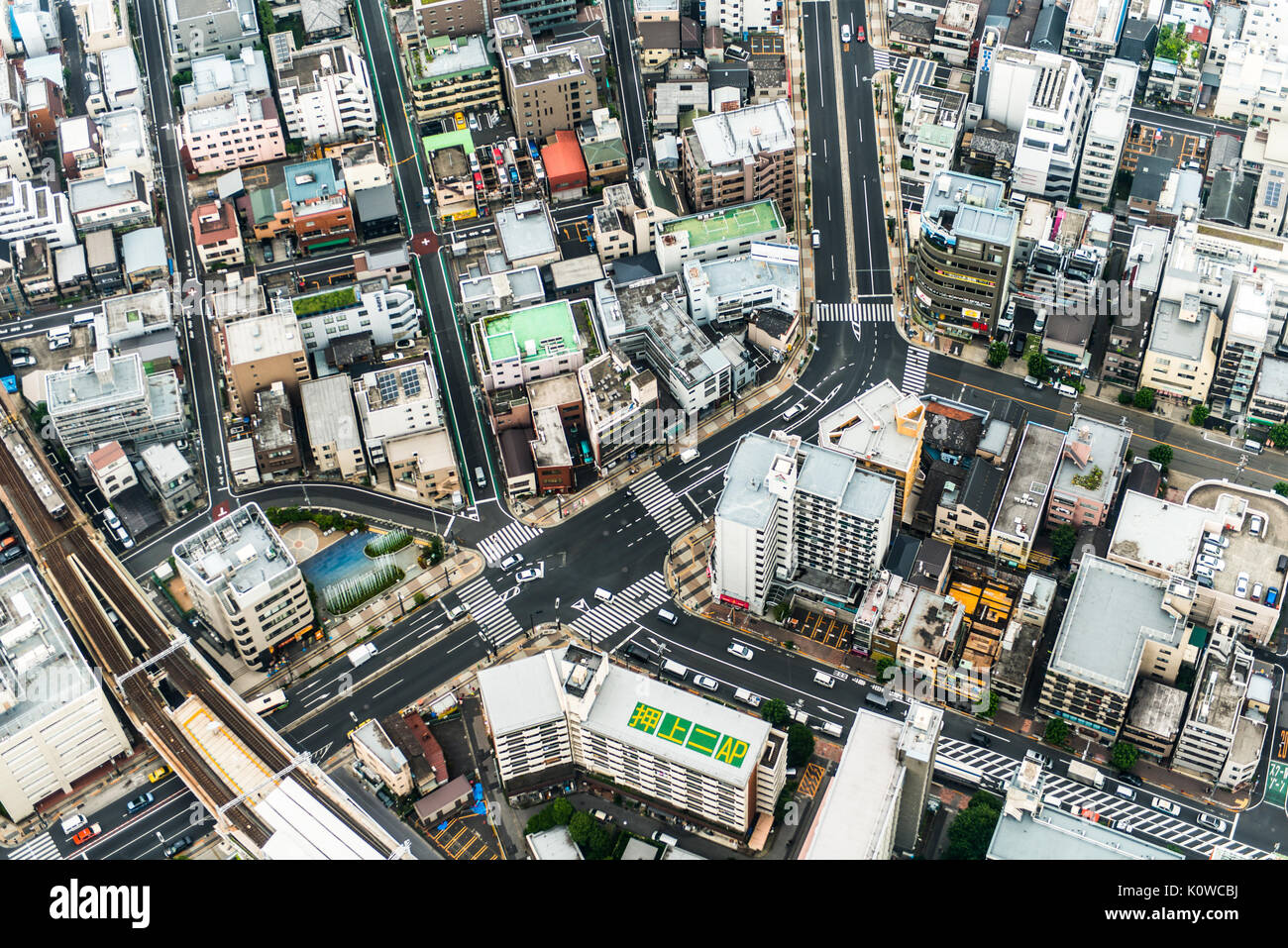 Tokyo from above Stock Photo - Alamy
