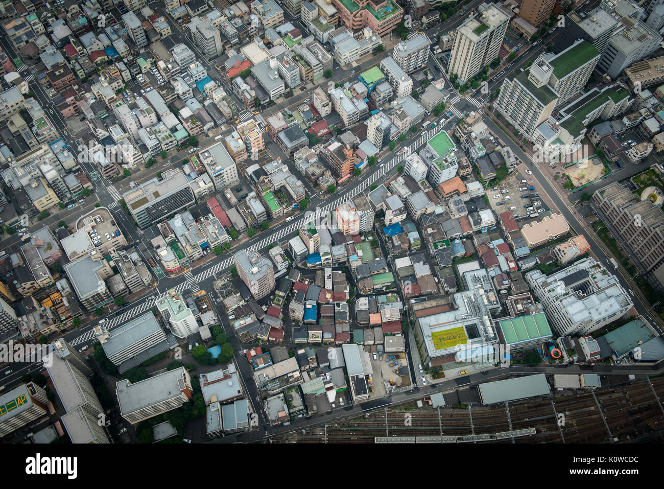 Tokyo from above hi-res stock photography and images - Alamy