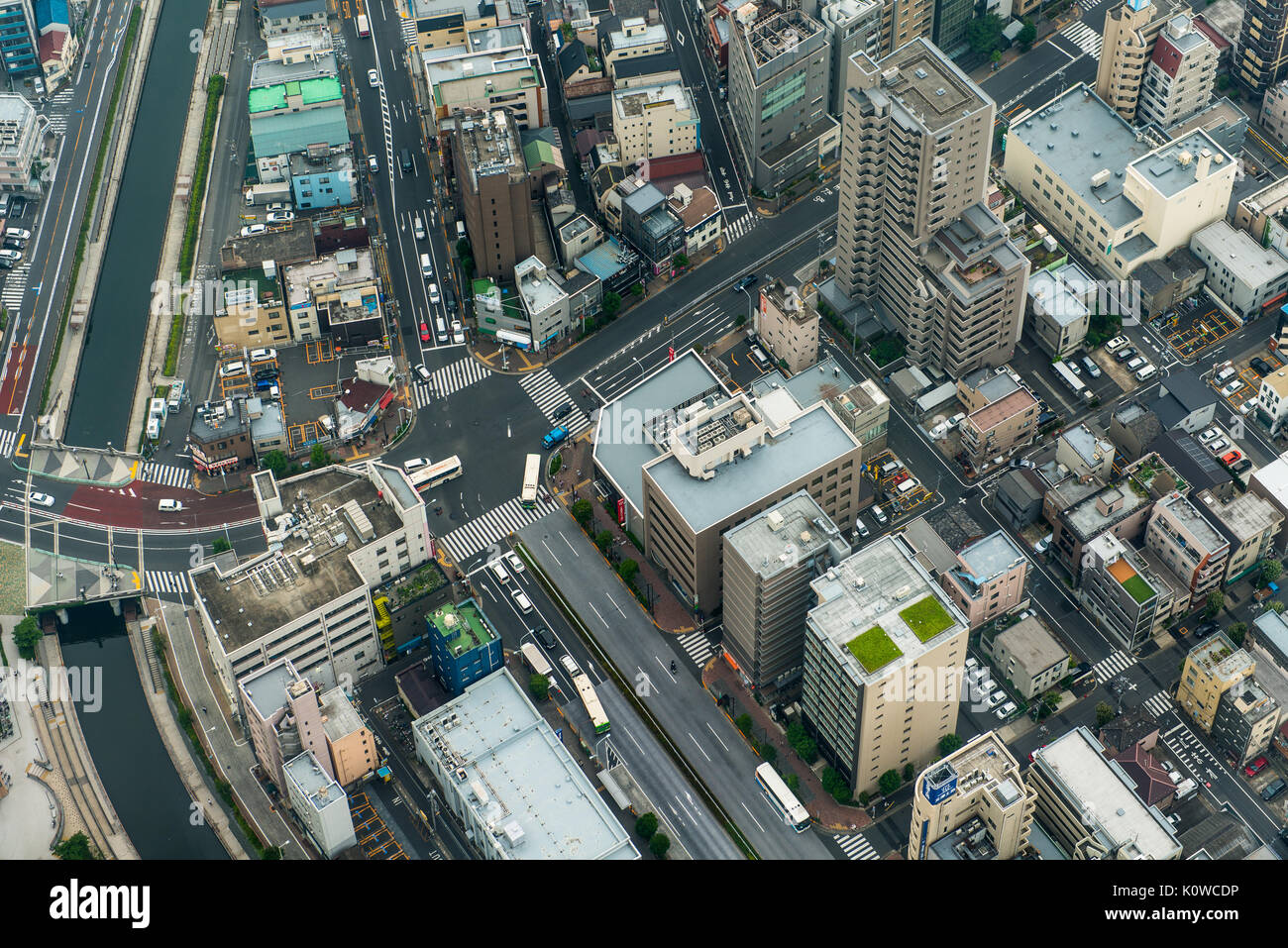 Tokyo from above hi-res stock photography and images - Alamy