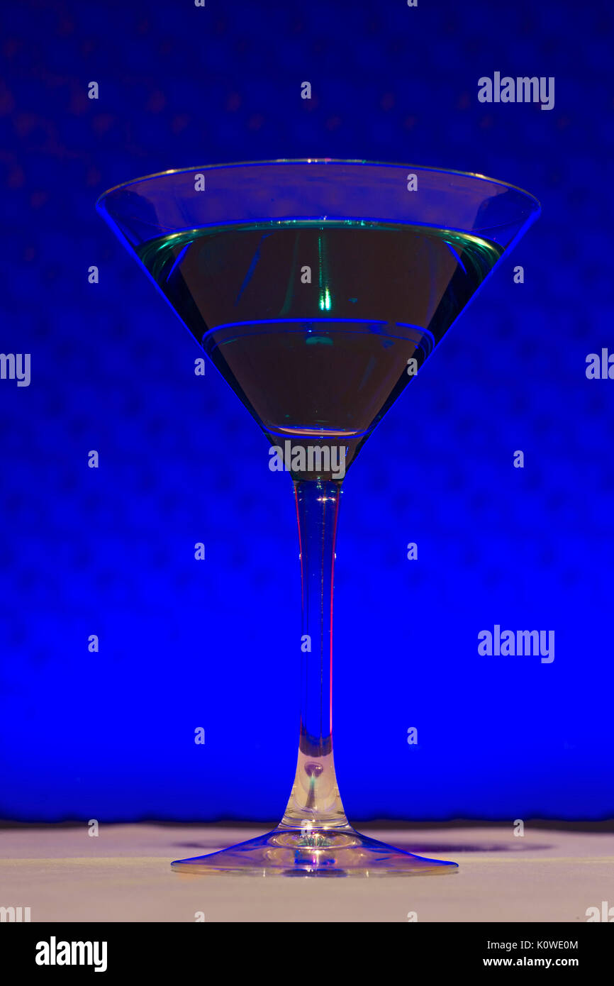 Cocktail detail in modern bar setting Stock Photo - Alamy