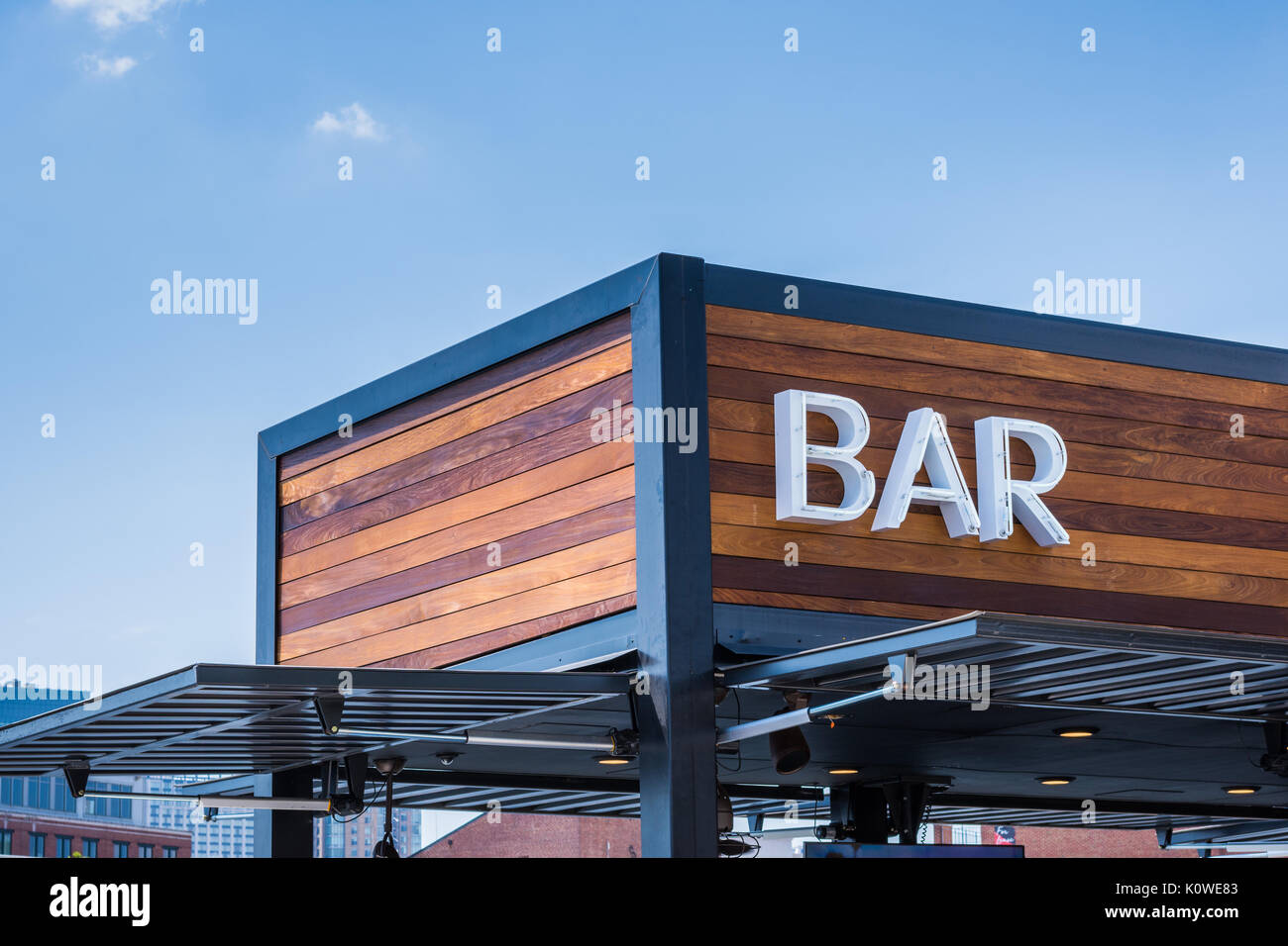 Bar in Baltimore, Maryland Stock Photo - Alamy