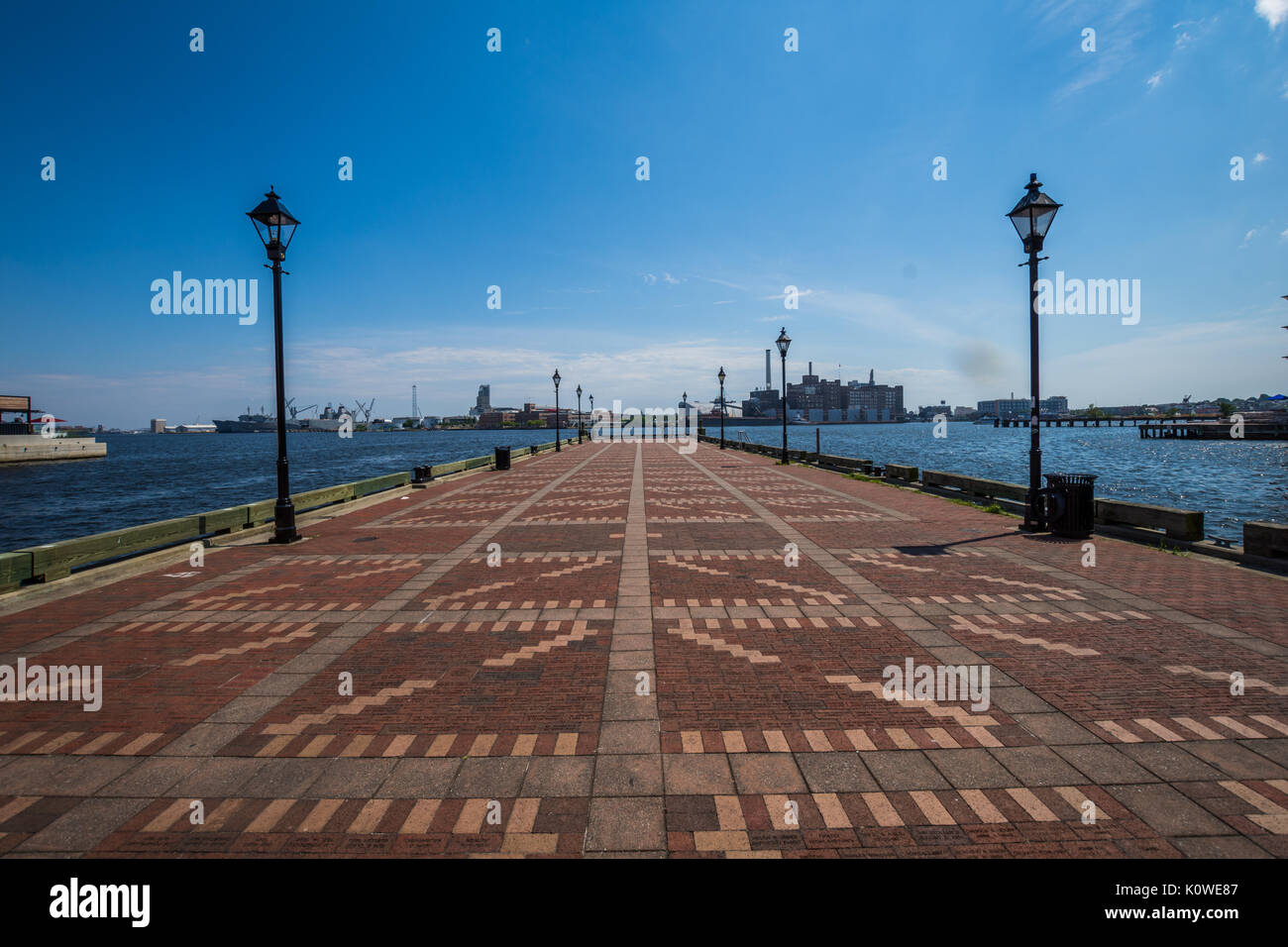 Fells Point/ Canton Waterfront in Baltimore, Maryland Stock Photo - Alamy