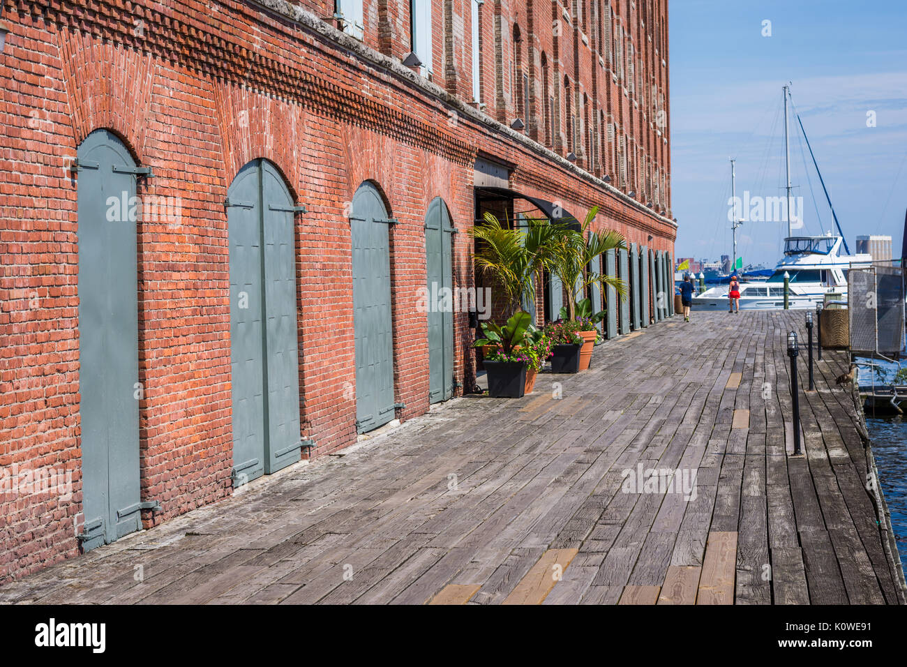 Fells Point/ Canton Waterfront in Baltimore, Maryland Stock Photo - Alamy
