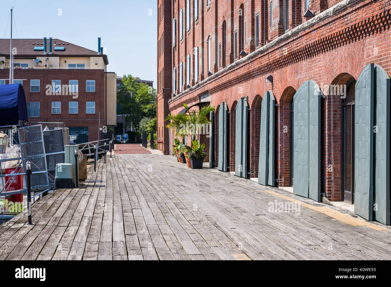 Fells Point/ Canton Waterfront in Baltimore, Maryland Stock Photo - Alamy