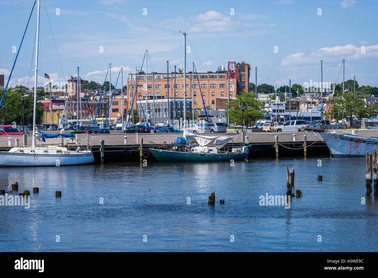 Fells Point/ Canton Waterfront in Baltimore, Maryland Stock Photo - Alamy