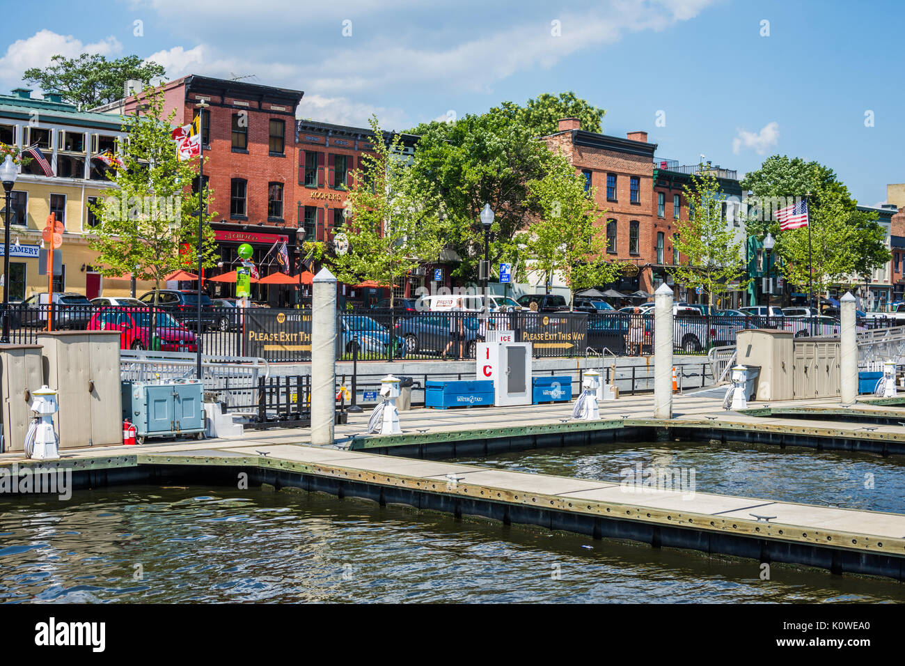 Fells Point/ Canton Waterfront in Baltimore, Maryland Stock Photo - Alamy