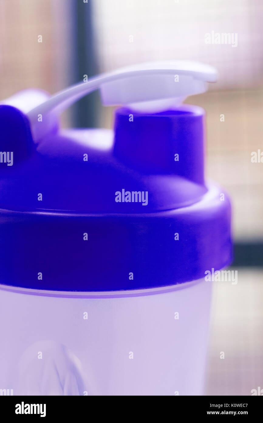 Whey protein shake shaker beaker for mixing post workout drinks in the ...