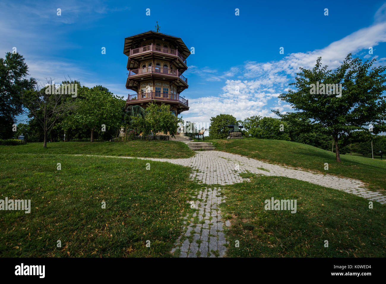 Patterson Park Pagoda in Baltimore, Maryland Stock Photo - Alamy