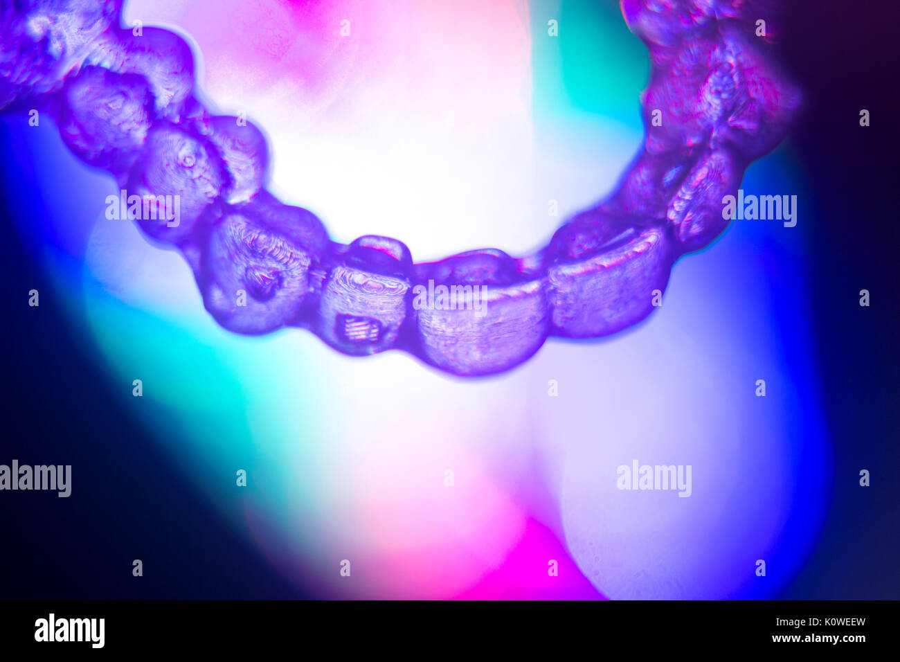 Invisible teeth retainers orthodontic brackets. Plastic modern ...