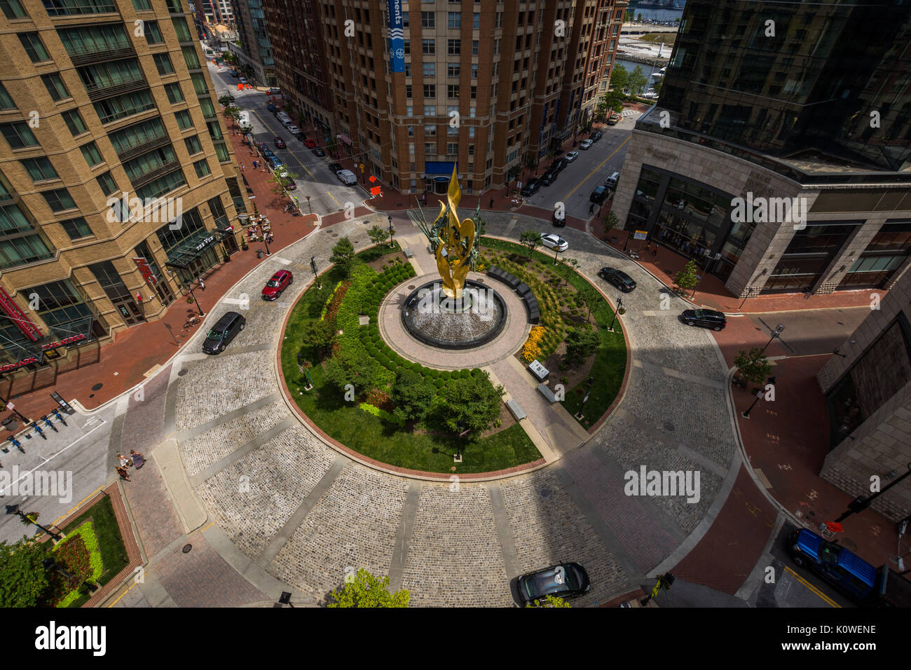 Baltimore from above hi-res stock photography and images - Alamy
