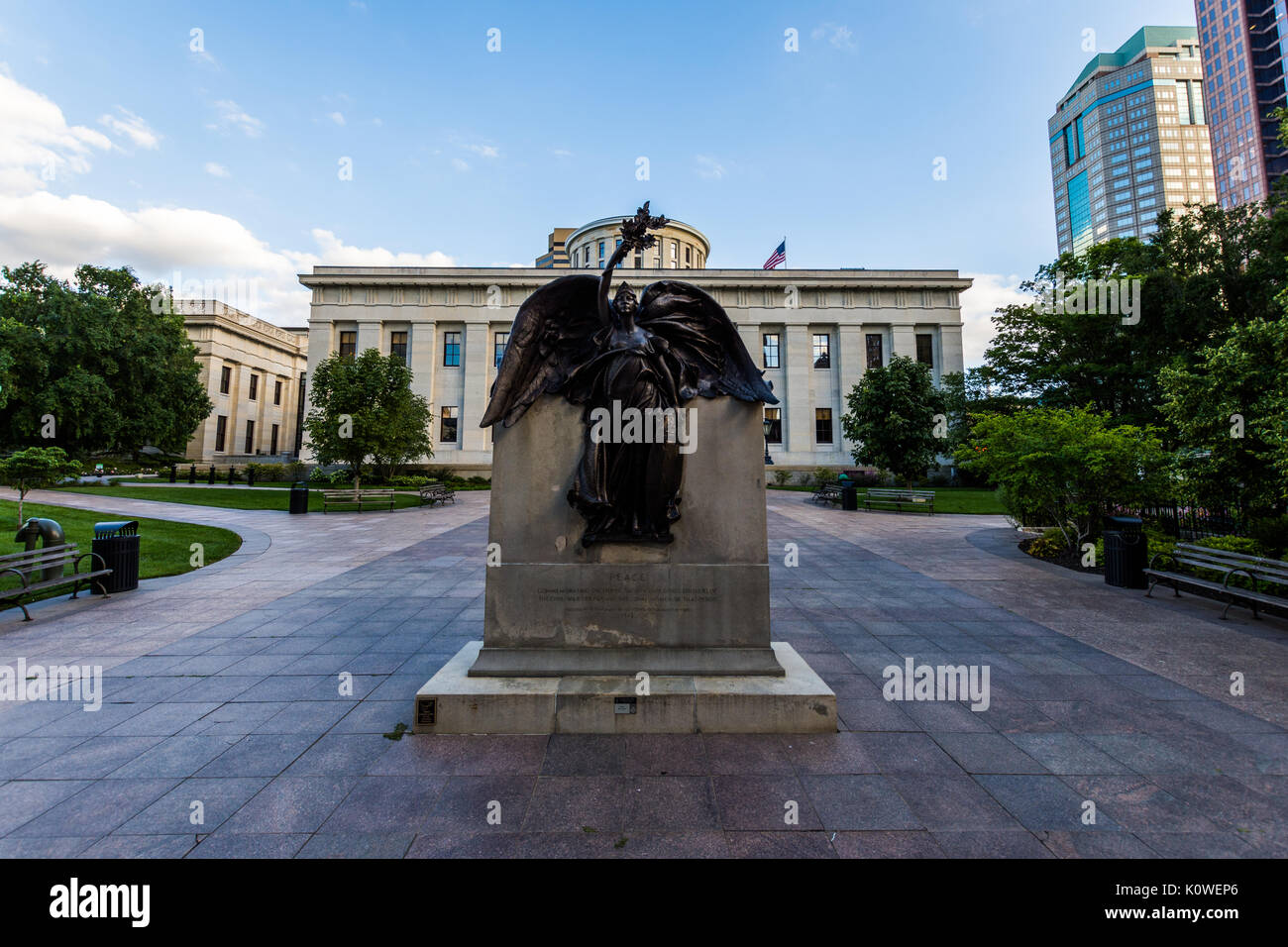 The Ohio Statehouse in Columbus, Ohio Stock Photo - Alamy