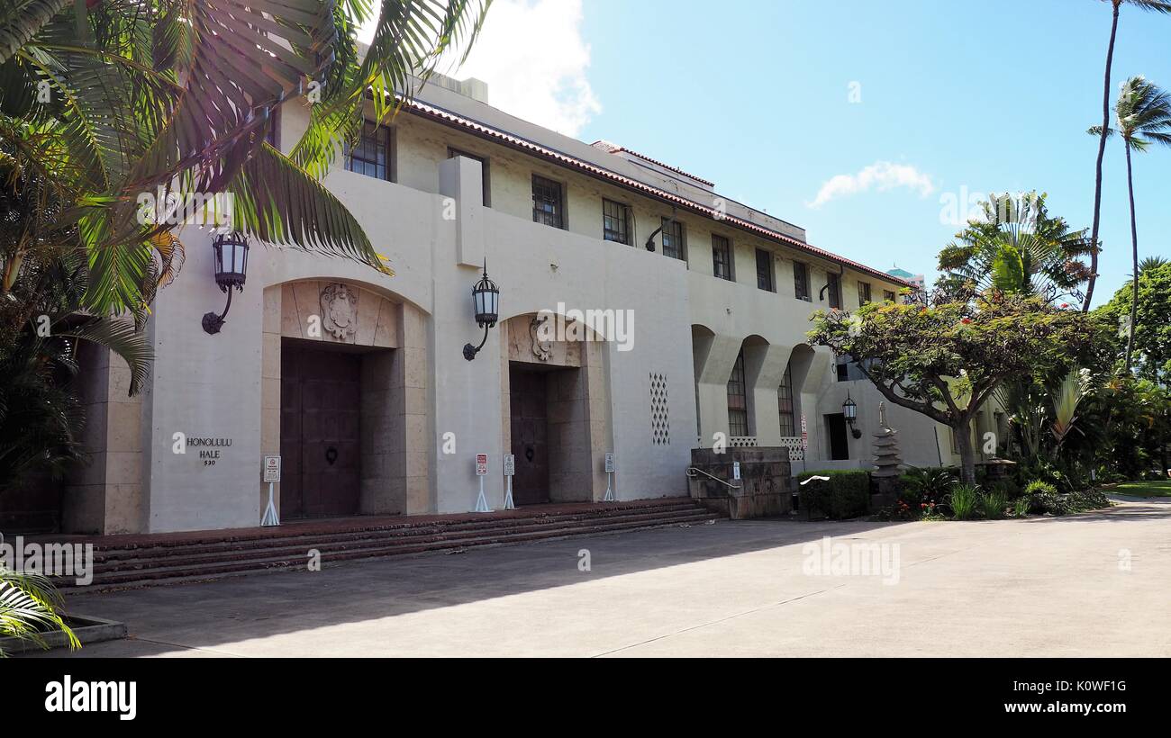 Downtown honolulu oahu hi-res stock photography and images - Alamy