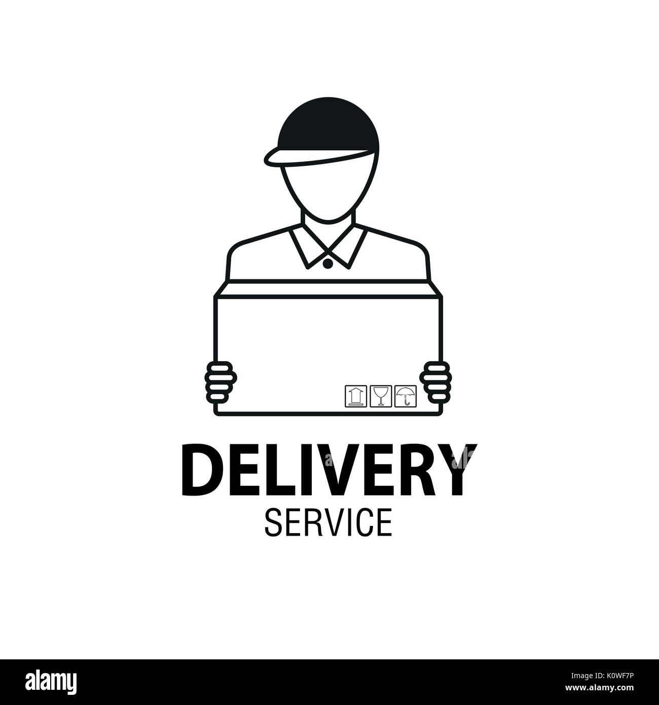 Delivery Man Icon