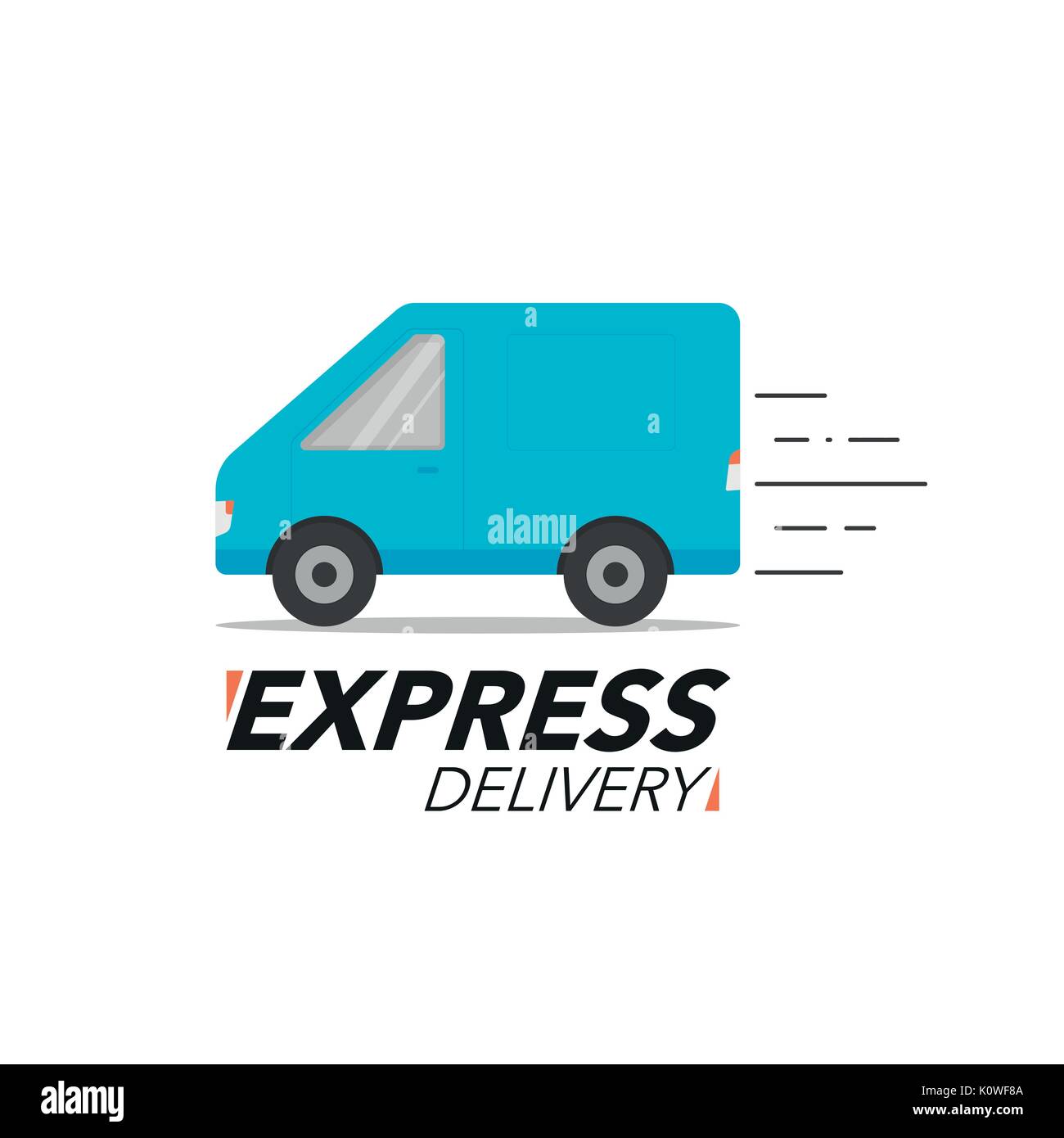 Express delivery icon concept. Van service, order, worldwide shipping ... Express delivery icon concept. Van service, order, worldwide shipping ...