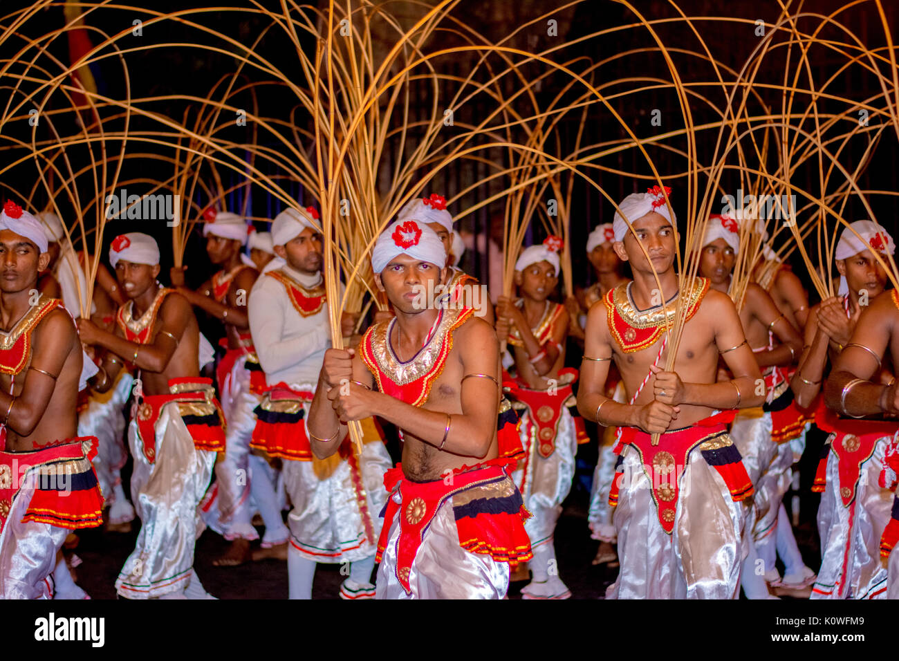 The Kandy Esala procession In Sri Lanka Stock Photo - Alamy
