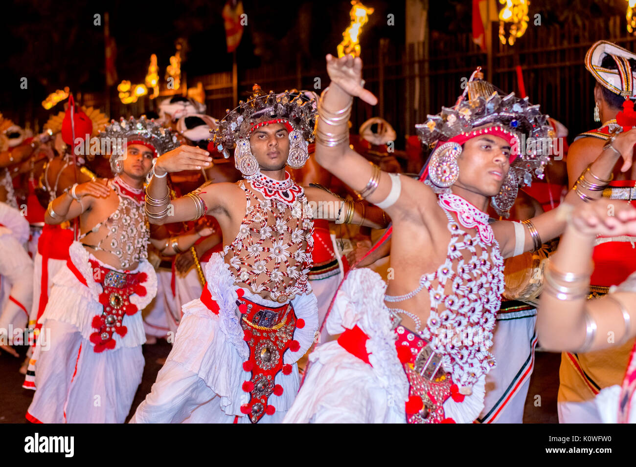 The Kandy Esala procession In Sri Lanka Stock Photo - Alamy