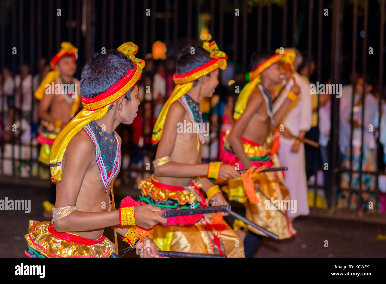 The Kandy Esala procession In Sri Lanka Stock Photo - Alamy