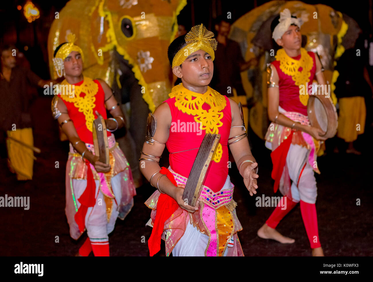 The Kandy Esala procession In Sri Lanka Stock Photo - Alamy