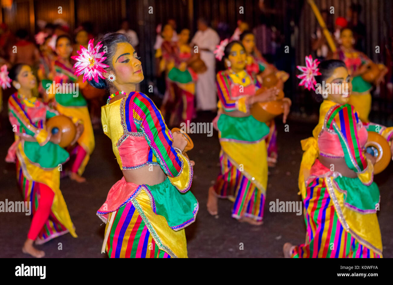 The Kandy Esala procession In Sri Lanka Stock Photo - Alamy