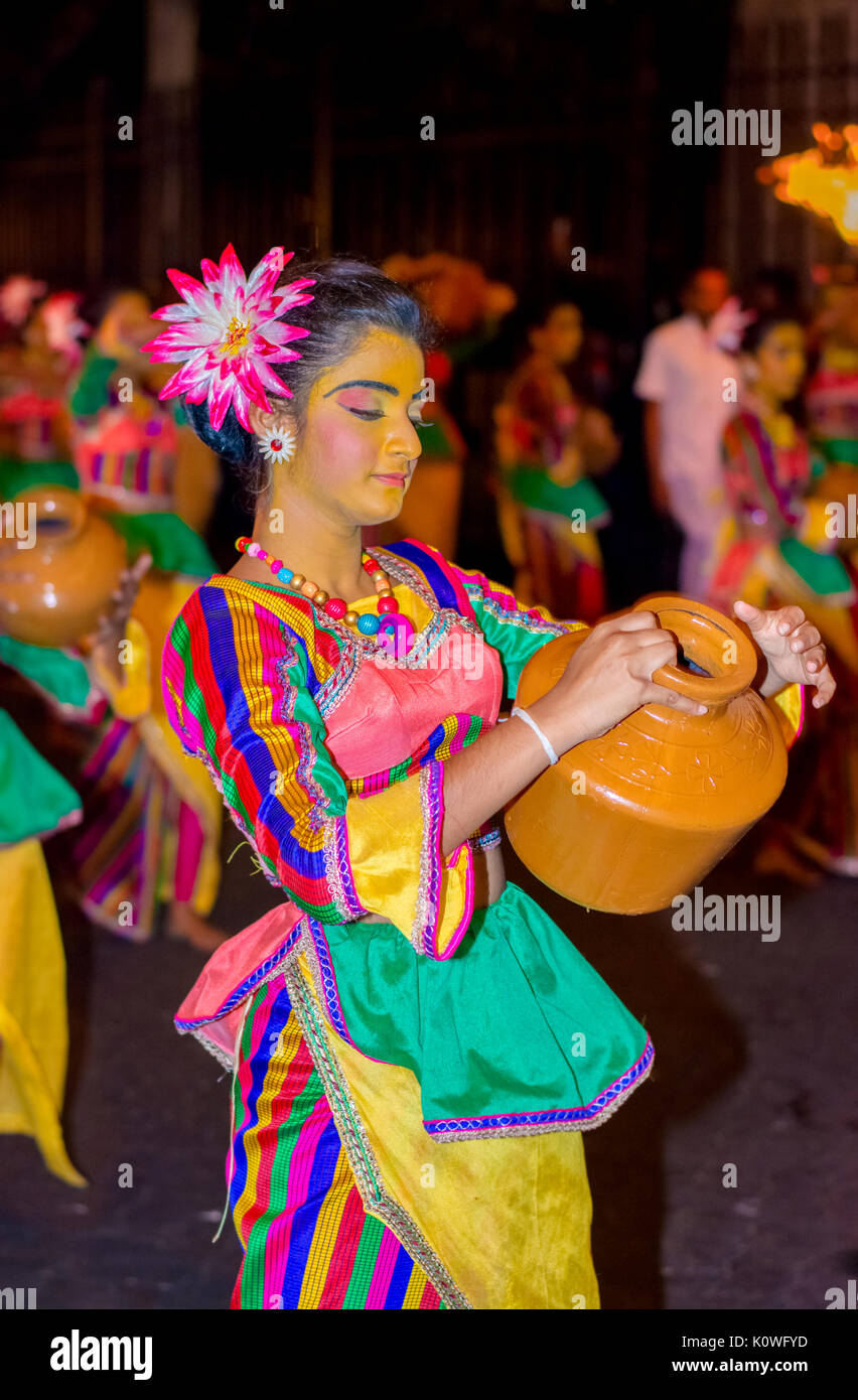 The Kandy Esala procession In Sri Lanka Stock Photo - Alamy