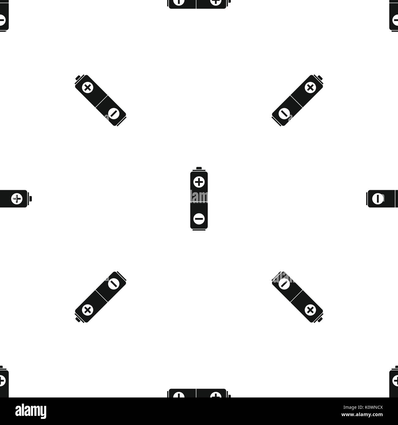 Battery pattern seamless black Stock Vector Image & Art - Alamy