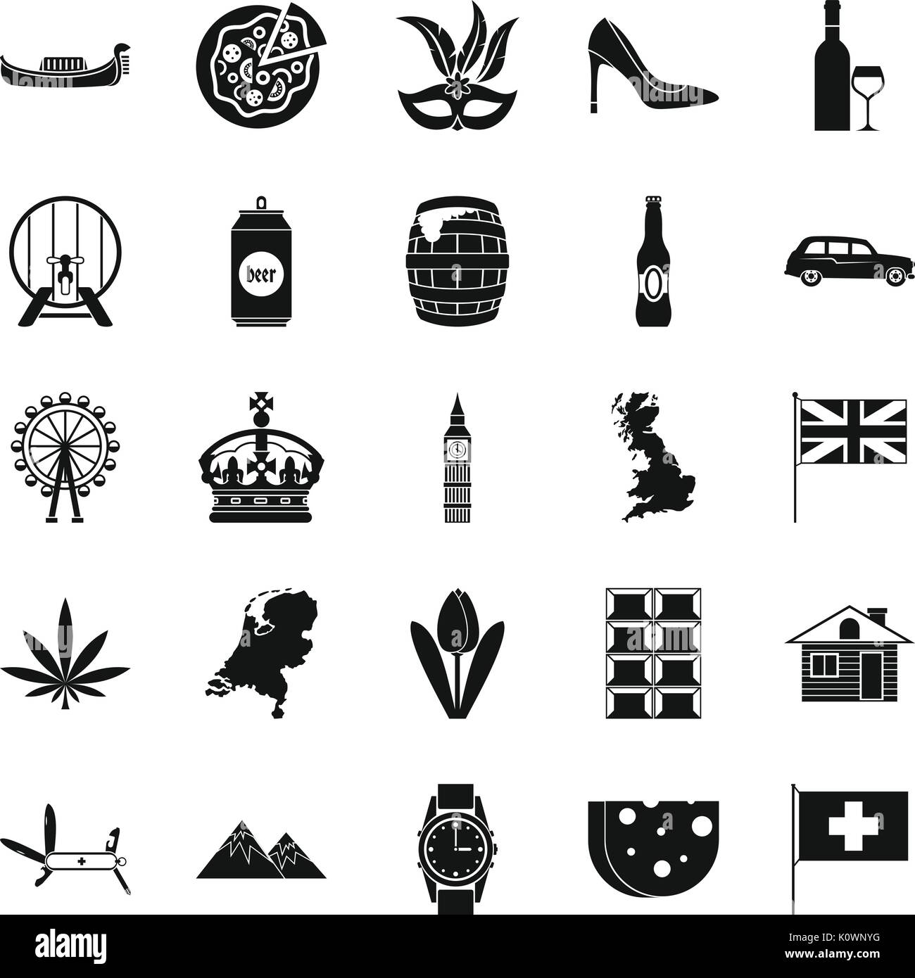 British royal family Stock Vector Images - Alamy