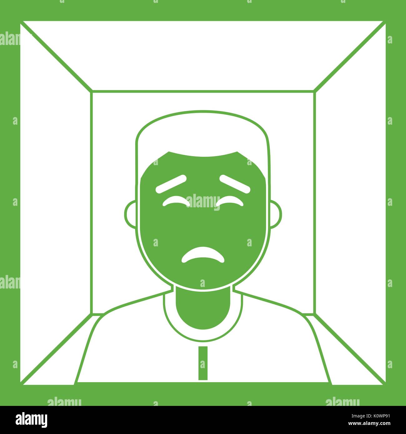 Man icon green Stock Vector Image & Art - Alamy