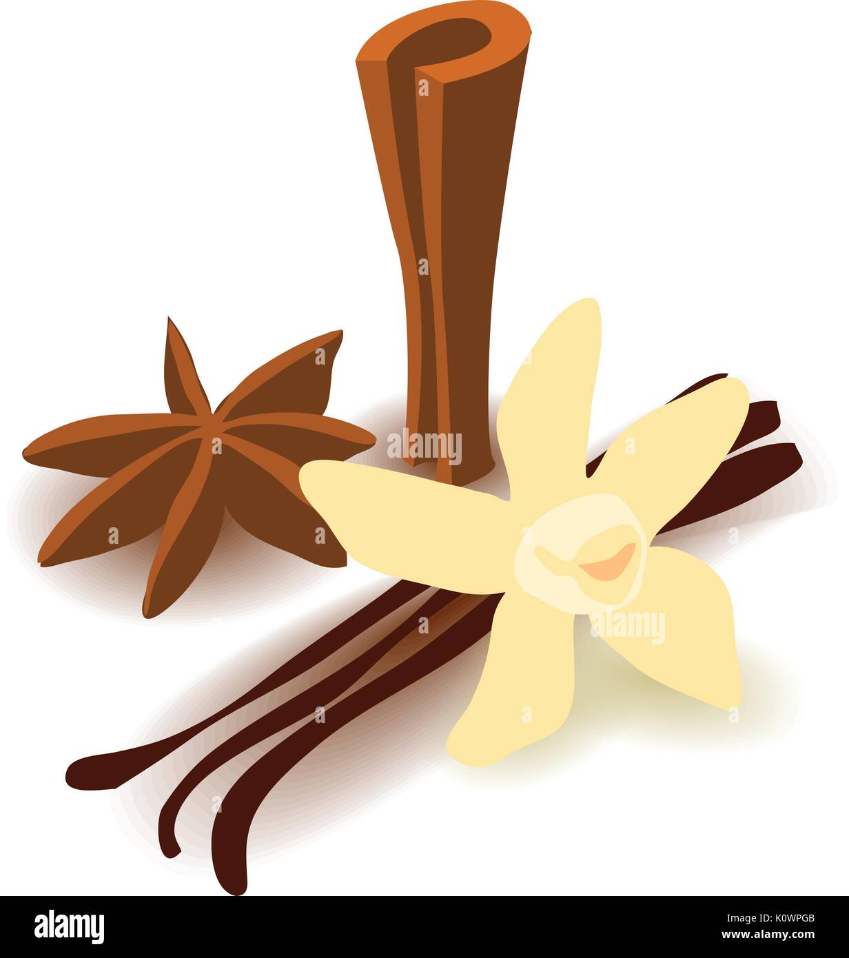 Vanilla icon, cartoon isometric 3d style Stock Vector Image & Art - Alamy