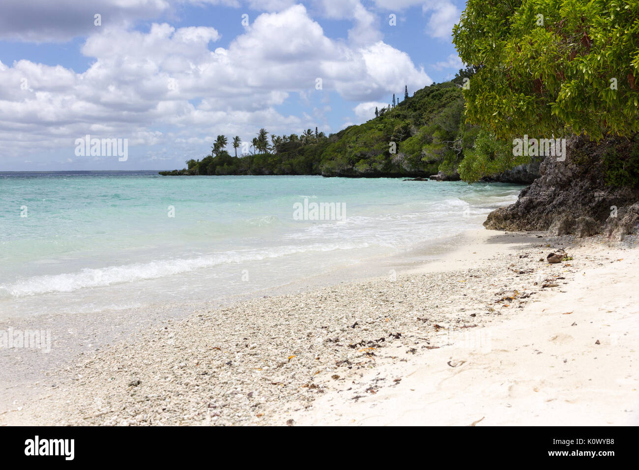 Easo beach, Lifou, New Caledonia, South Pacific Stock Photo - Alamy