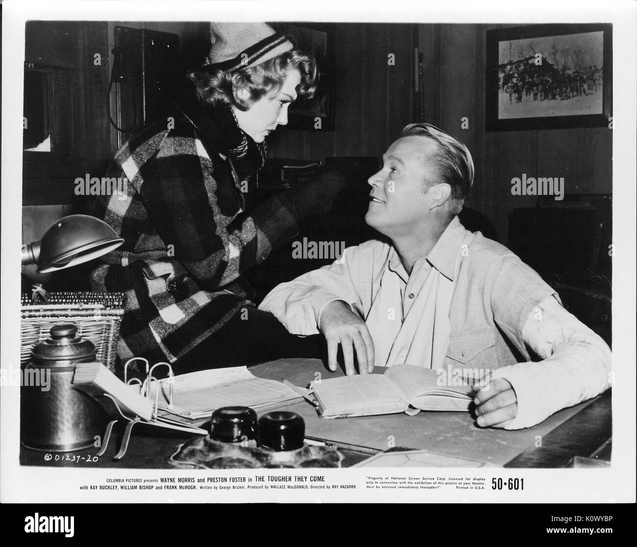 A movie still scene from 'The Tougher They Come' (1950 Columbia ...