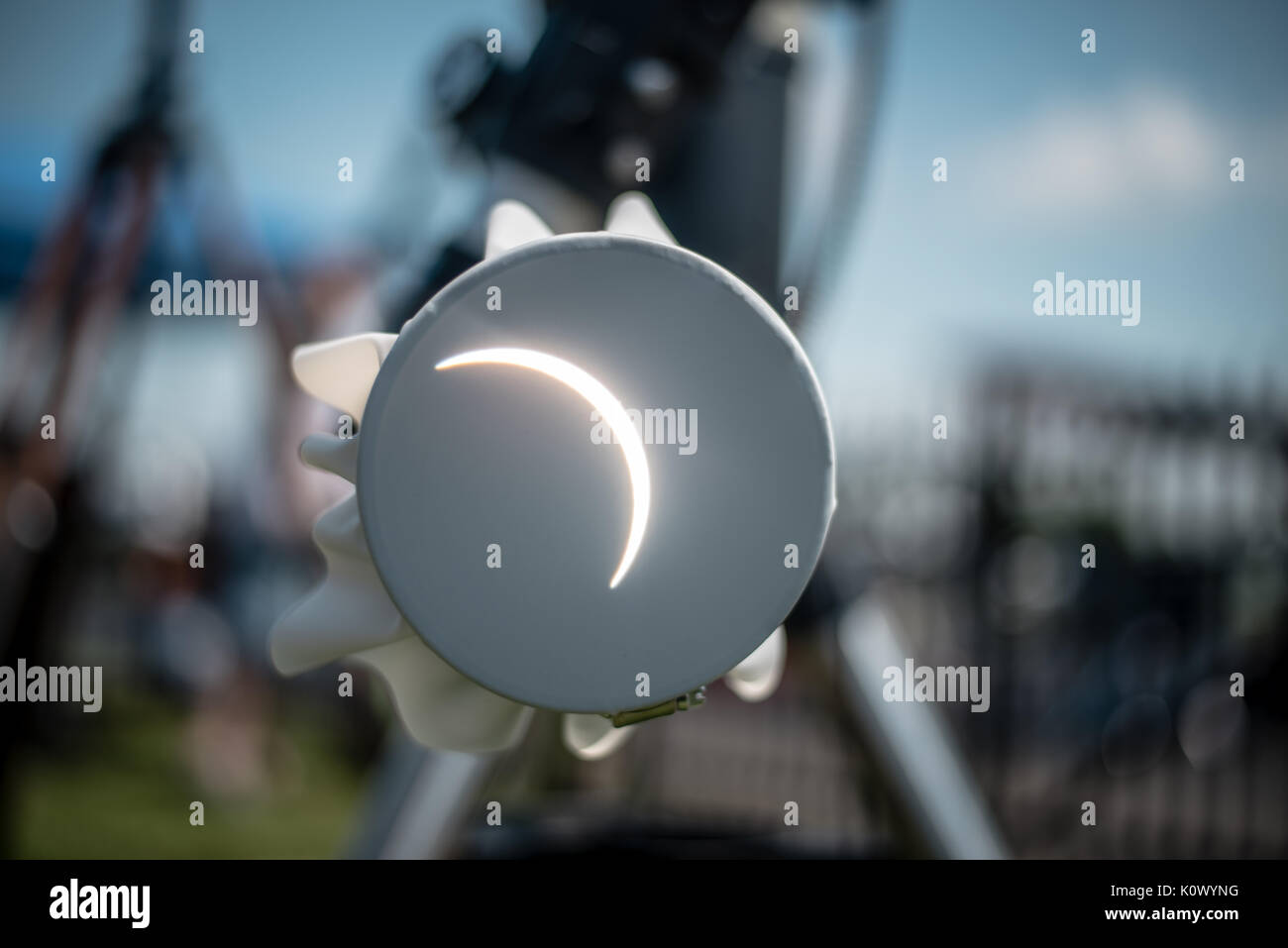 Solar eclipse nashville hi-res stock photography and images - Alamy