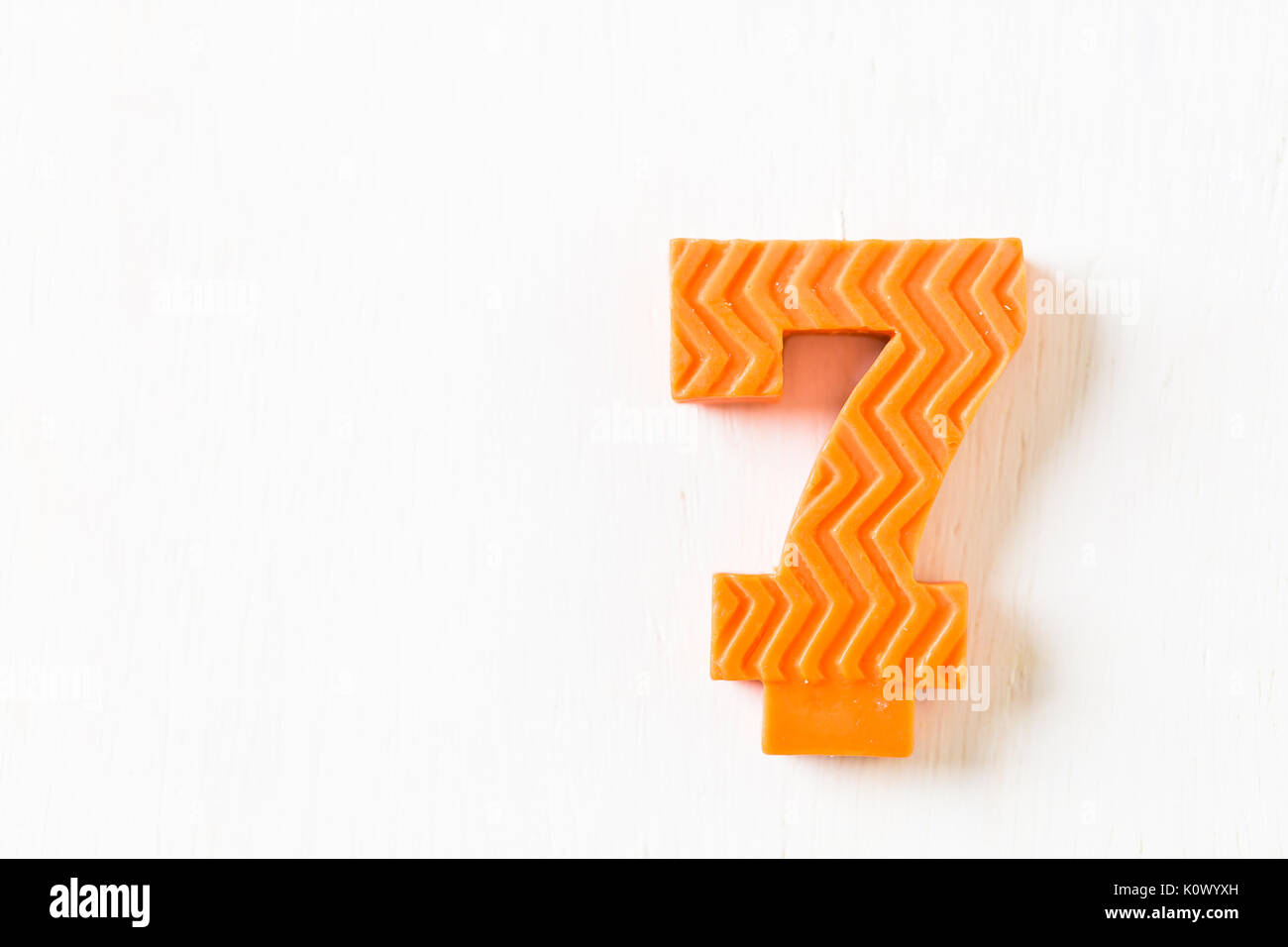 7 shape candle hi-res stock photography and images - Alamy