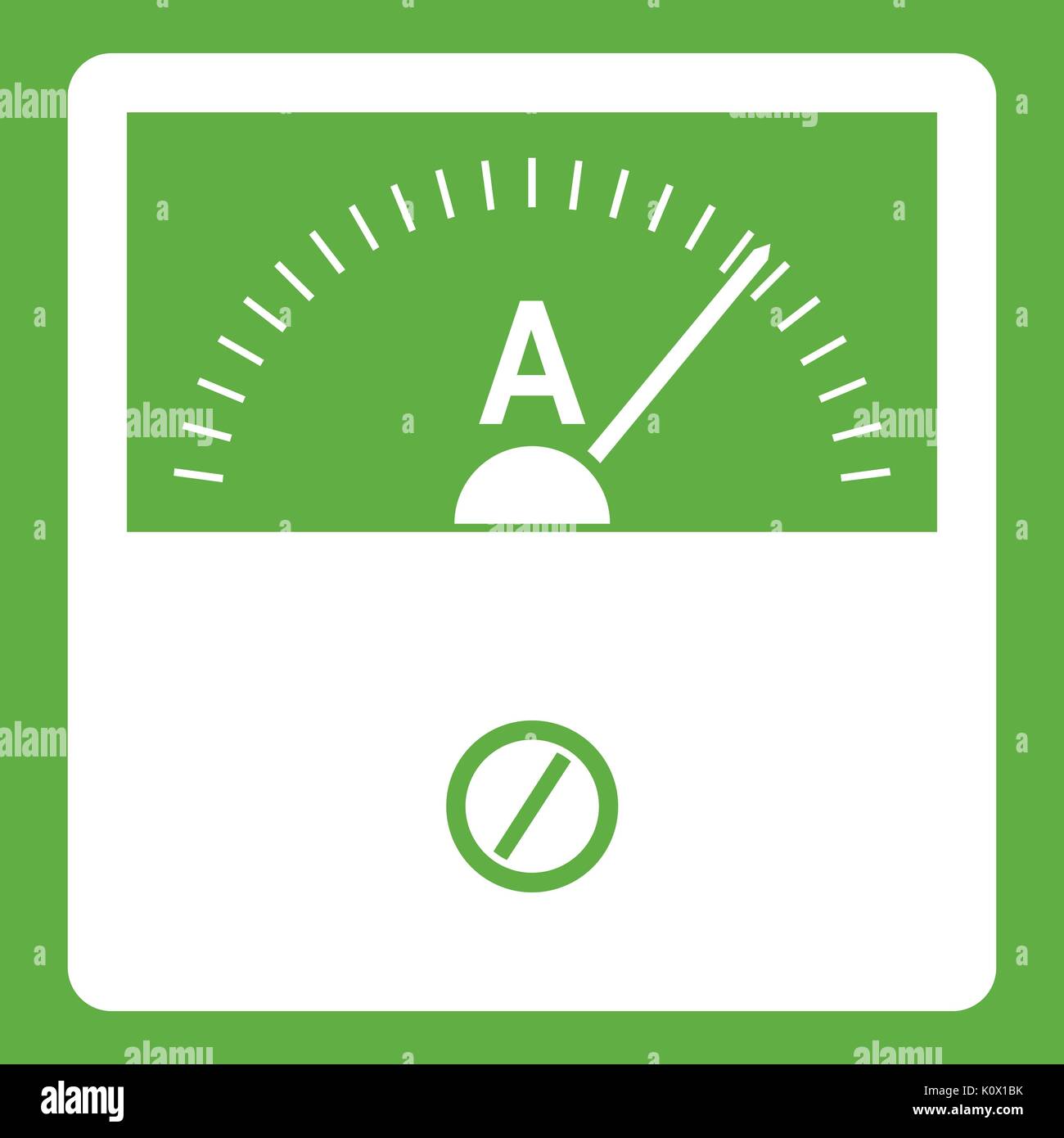 Counter icon green Stock Vector Image & Art - Alamy