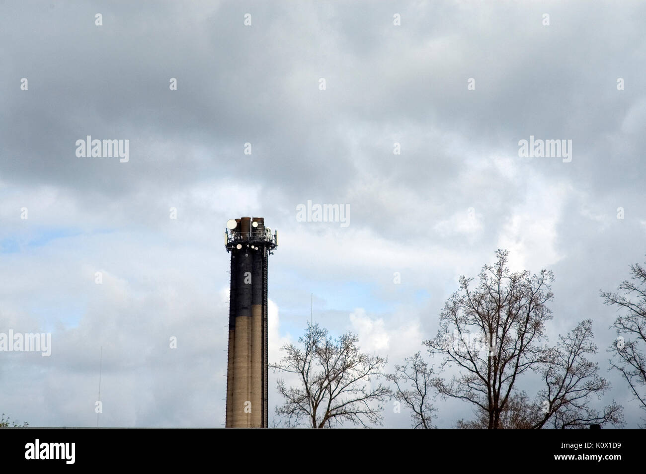 chimney of a waste-to-energy plant Stock Photo - Alamy